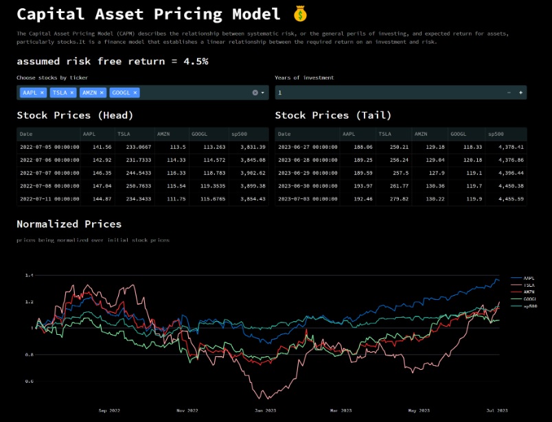 Capital Asset Pricing Model | Tanmay Chakrabarty